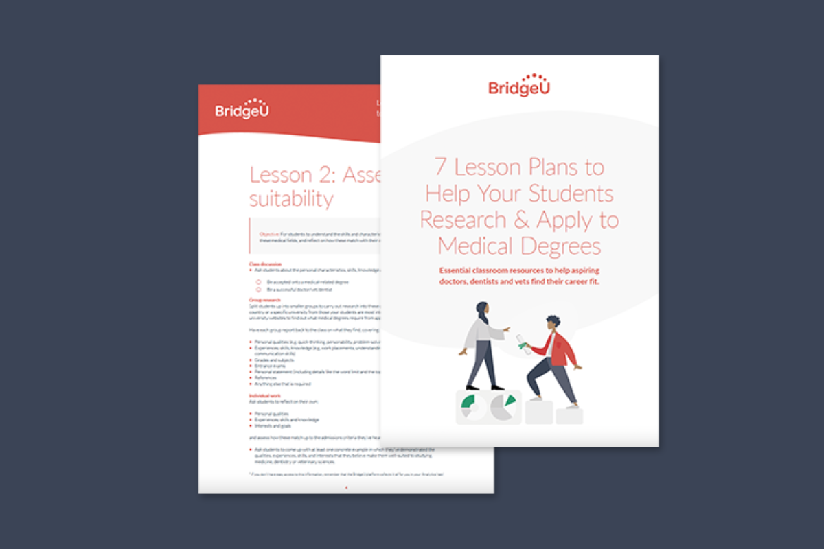 7 Lesson Plans to Help Students Research & Apply to Medical Degrees ...