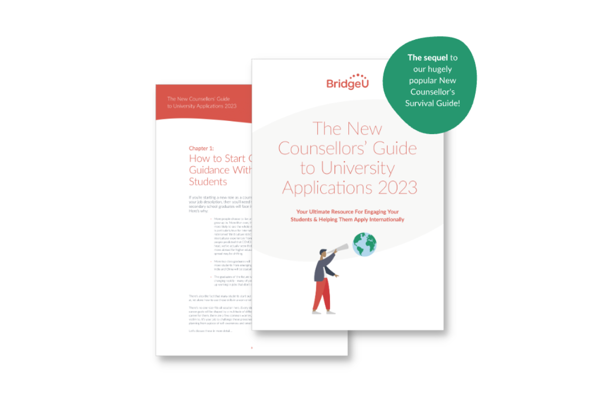 The New Counsellor’s Guide To University Applications - BridgeU