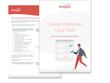 Career Readiness Quiz Pack - BridgeU