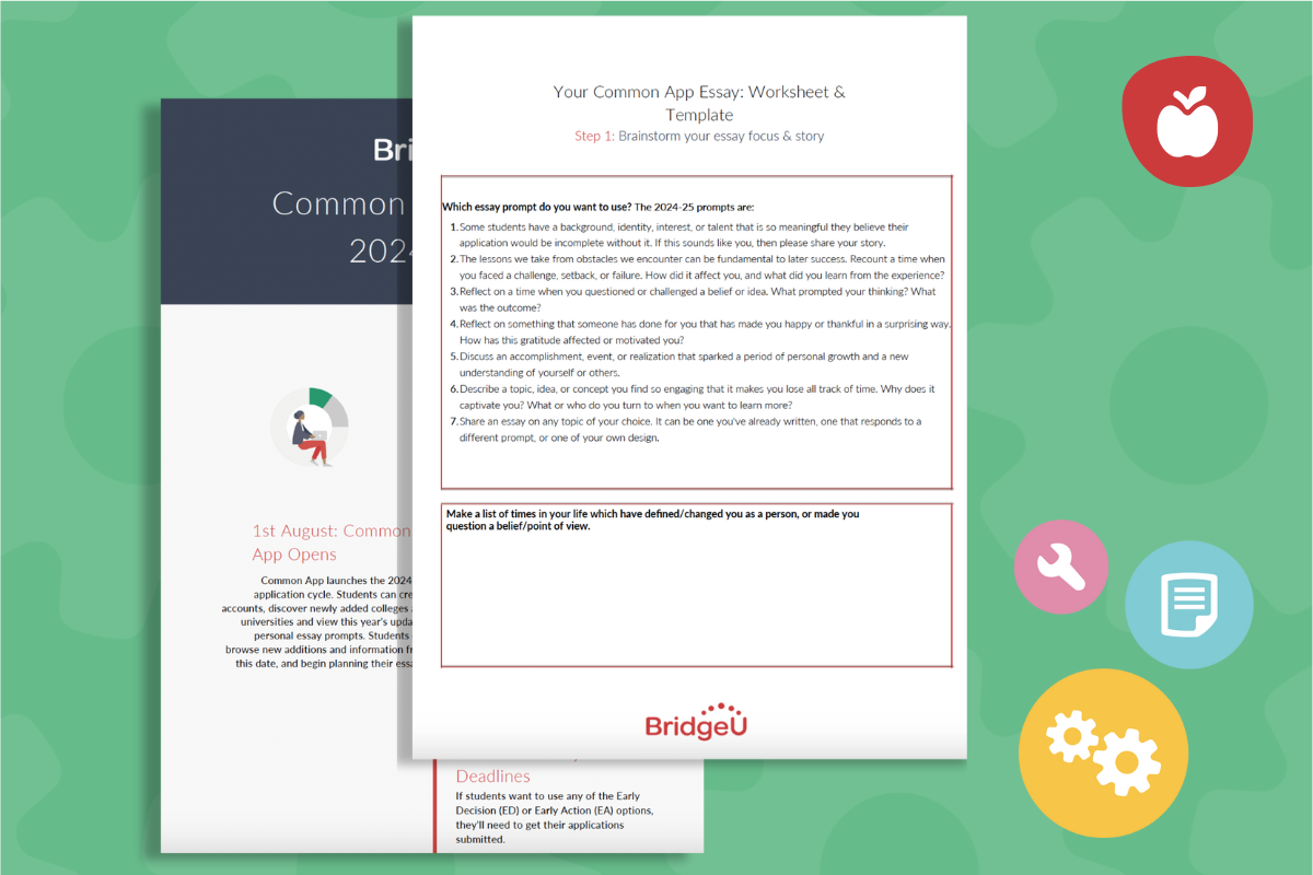 Your 2024/25 CommonApp Bundle - BridgeU
