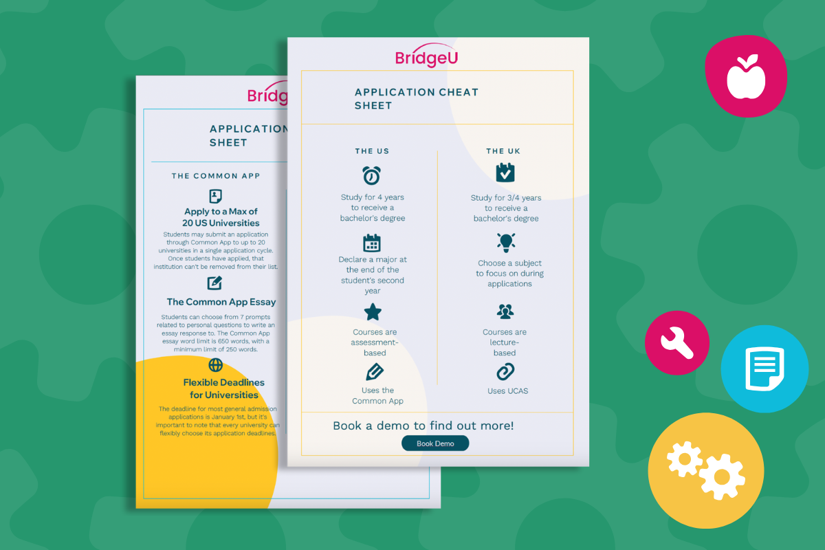 The Essential UK and US Application Cheat Sheet - BridgeU