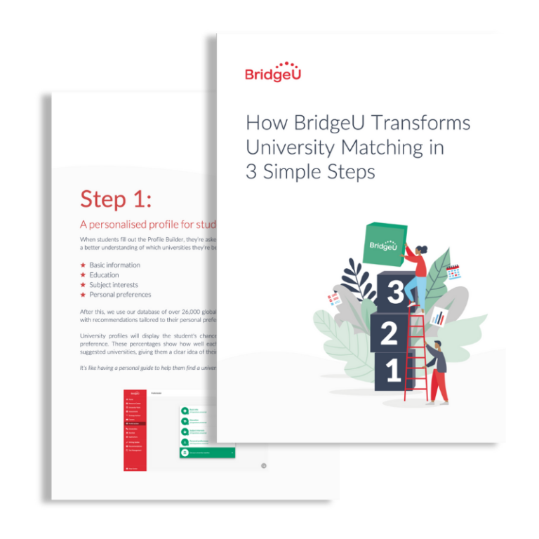 How BridgeU Transforms the University Matching Process in 3 Simple ...