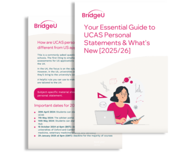 Everything You Need to Know About the Changes to UCAS’s Personal Statement (2025/26 entry) - BridgeU
